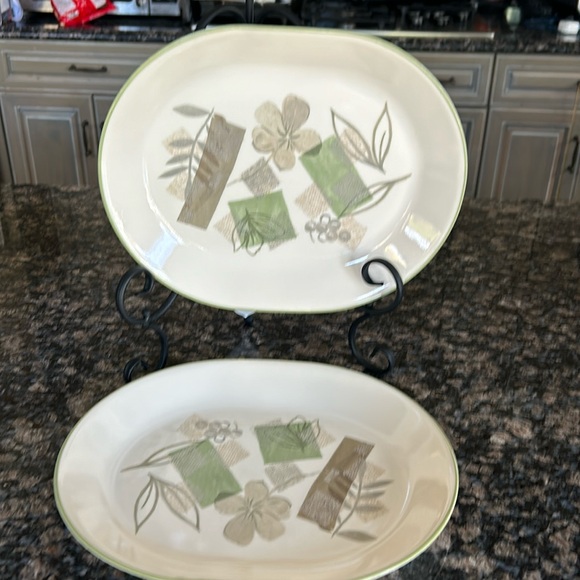 Corelle | Dining | Corelle By Corning 2 Oval Serving Platter Set Of 2 ...